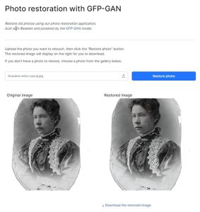 Free AI-based photo restoration tool - Photo Review